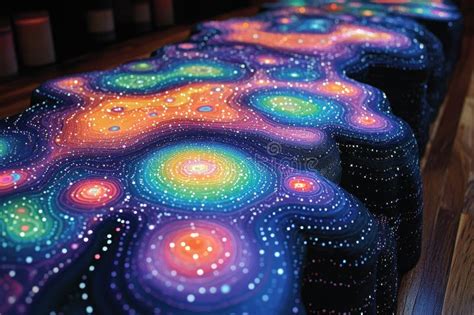 brainwave activity patterns visualized in abstract designs