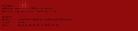 Webrtc Websocket Open Error Websocket Error Stack Overflow