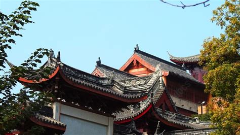 Natural Garden Design Chinese Architecture Powerpoint Background For