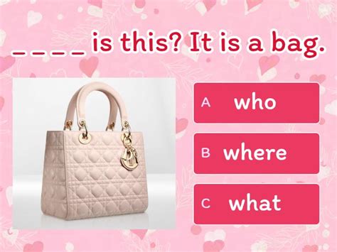 Art2d What Who Where Whose By Ms Cris Quiz