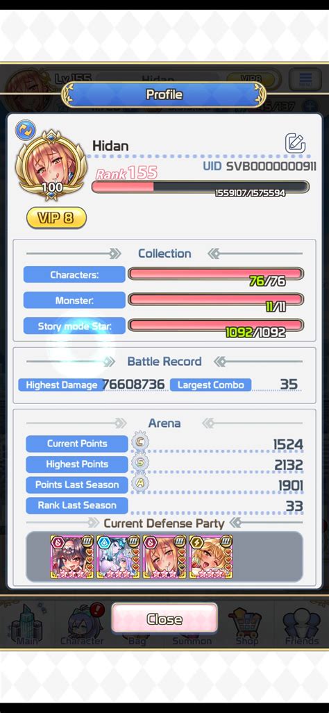 Account Project Qt With All Event Image And Video All Girls Open All Monster Open Complete