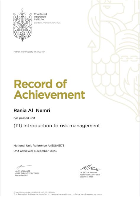 Rania Al Nimri On Linkedin Cii Insurance Riskmanagement 25 Comments