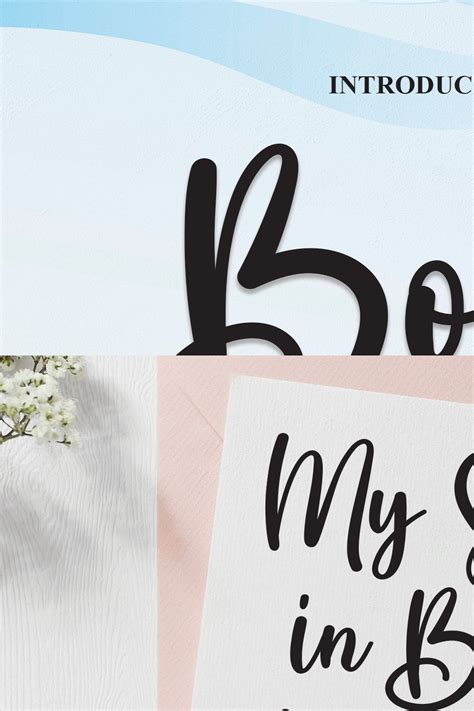 Boho Script Font Masterbundles