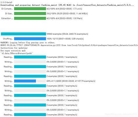 tensorflow2 0学习笔记1一fashion mnist实战 use tf where in 2 0 which has the