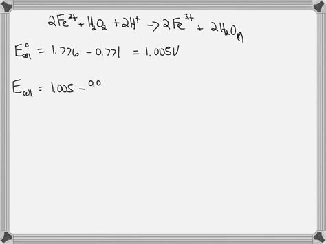 Solved Calculate The Potential Developed By A Voltaic Cell Using The
