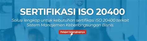 Sertifikasi Iso 20400 Isocenter Indonesia
