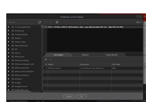 Call A Stored Procedure From Custom Query Builder In Sql General Wappler Community