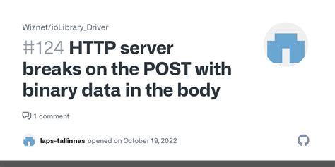 Server Breaks On The POST With Binary Data In The Body Issue Wiznet IoLibrary
