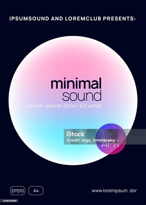 디스코 포스터입니다 테크노와 쇼 디자인 프레젠테이션 템플릿에 대한 최소한의 배경 초대를 위한 재미있는 글리치 트렌디 트랜스 파티 분홍색과 파란색 디스코 포스터 Dj에 대한