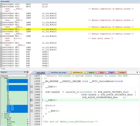 Disassembly Shows Incorrectly Sometimes Keil Forum Support Forums Arm Community