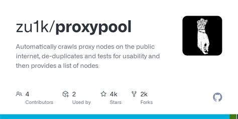 Github Zu K Proxypool Automatically Crawls Proxy Nodes On The Public Internet De Duplicates
