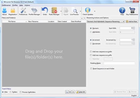 File Renamer For Windows And Mac OS X