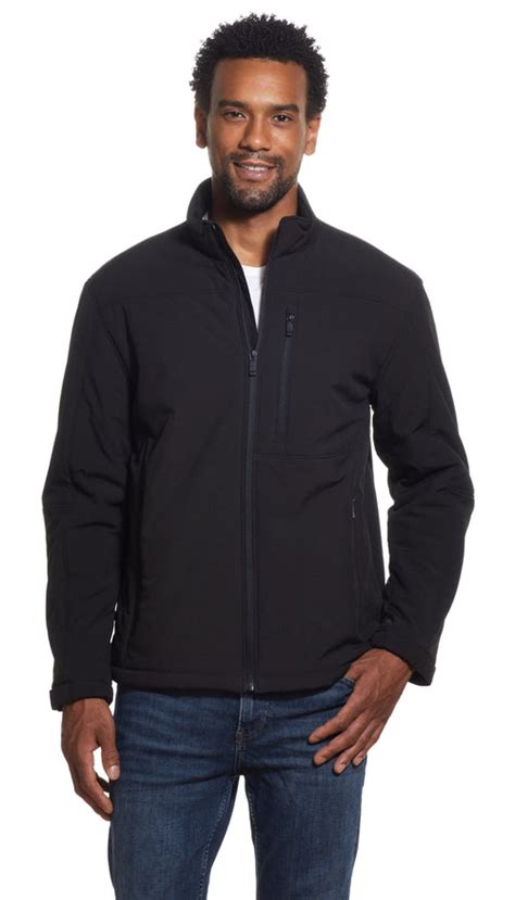 Mens Sherpa Lined Softshell Jacket Weatherproof®