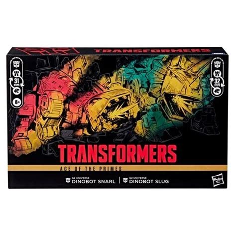 Transformers Generations Selects Age Of The Primes Leader Class G2 Universe Dinobots Slug And