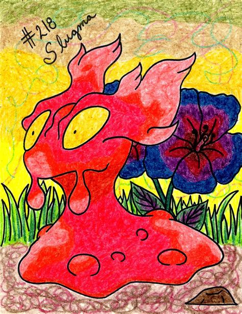 Slugma By Macuarrorro On Deviantart