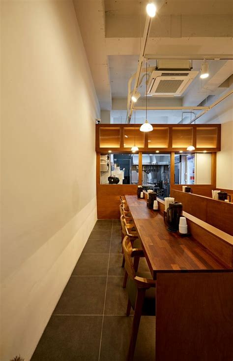 화이트and우드톤 깔끔한 12평 라멘집 인테리어 비용 상점 내부 디자인 인테리어 식당