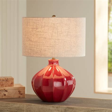 Red Mid Century Table Lamps Lamps Plus