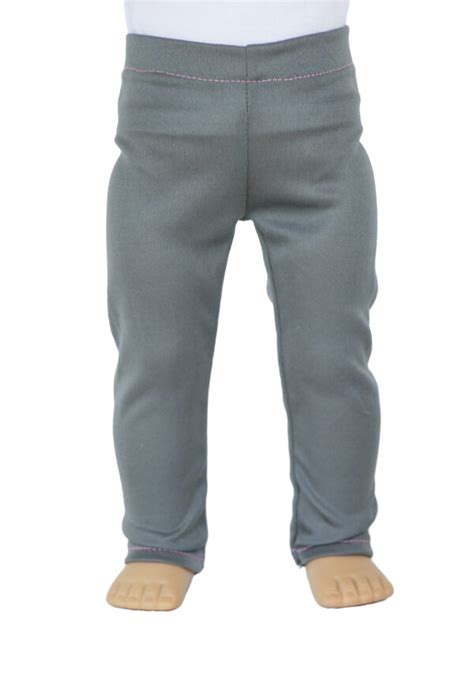 Doll Dark Gray Spandex Leggings The Doll Boutique