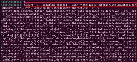 How To Follow Redirects Using Curl Its Linux Foss