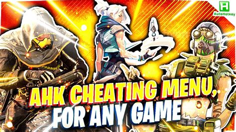 Universal Ahk Cheating Menu 2022 Aimbot Triggerbot No Recoil Aim Universal Ahk Cheating Menu 2022 Aimbot Triggerbot No Recoil Aim