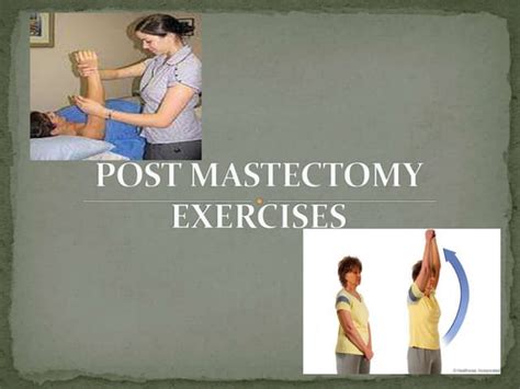 Post Mastectomy Exercise Pptx