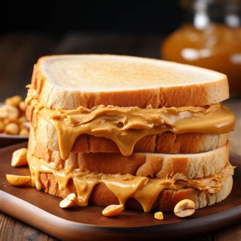 Premium Photo Delicious Toasted Peanut Butter Sandwiches Rtx On Style