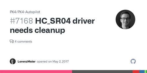 Hcsr04 Driver Needs Cleanup · Issue 7168 · Px4px4 Autopilot · Github