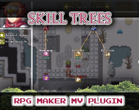 Skill Trees Rpg Maker MV Plugin By Lheku Qhukyaru