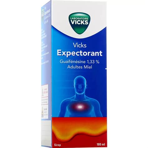 Vicks Expectorant Sirup Erwachsene Guaifenesin Honig 180ml In Apotheke