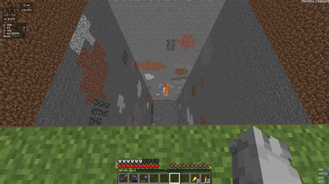 Dug Out A Chunk Not Slime What Should I Build In This R Minecraft