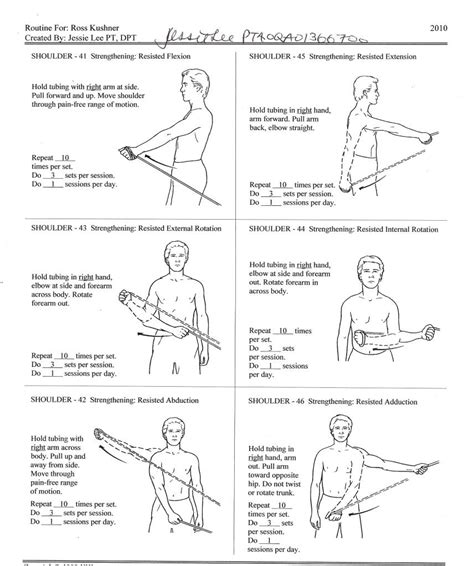 Pictures Of Theraband Exercises