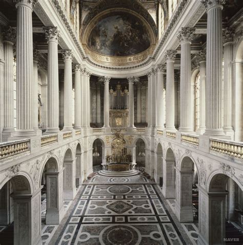 [네이버] 지식백과 내부 정경 왕실 예배당 이미지 Architecture Versailles Chateau Versailles