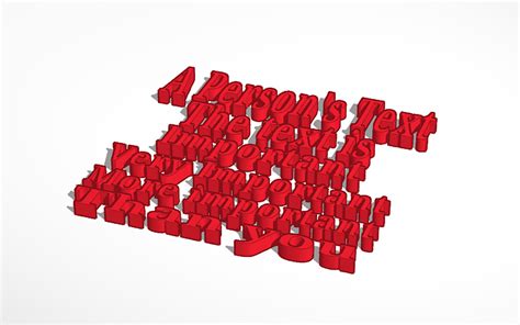 3d Design A Persons Text Tinkercad