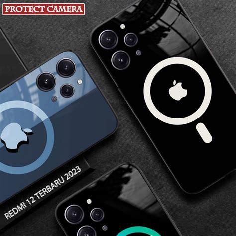 Jual Softcase Glass Kaca Redmi Terbaru Fc Casing Handphone Pelindung Handphone