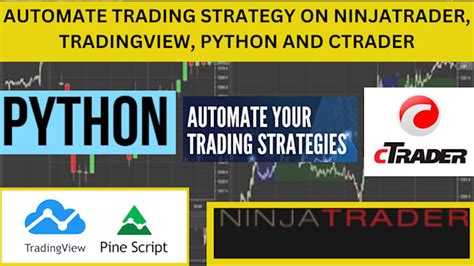 Automate Trading Strategy On Ninjatrader Tradingview Python And