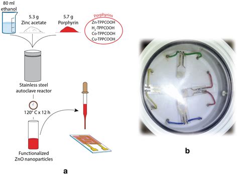 Conductive Photo Activated Porphyrin Zno Nanostructured Gas Sensor Array