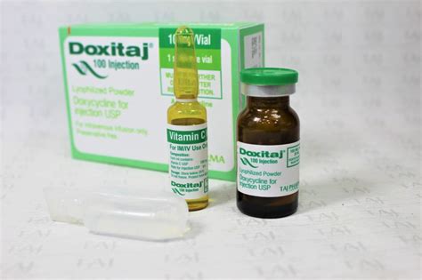 Doxycycline For Injection USP Mg Manufacturer In India