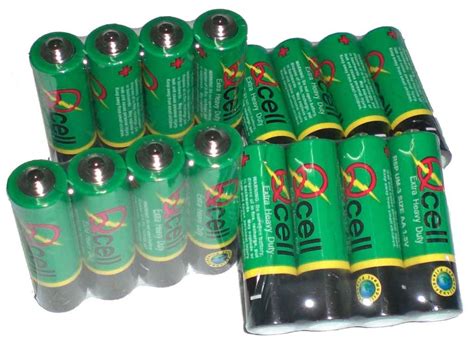 Carbon zinc battery - D/C/AA/AAA/9V - QCELL (China Manufacturer ...