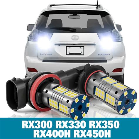 2pcs Led Fog Light For Lexus Rx300 Rx330 Rx350 Rx400h Rx450h