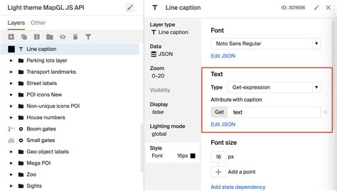 Line Caption 2gis Documentation