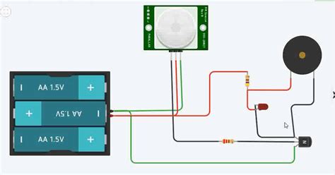 Pir Motion Detecting Circuit Without Using Arduino Microcontroller My