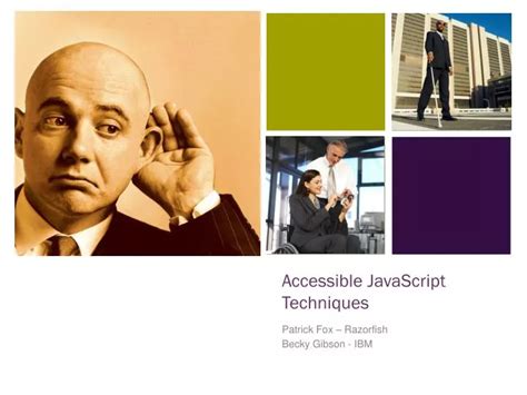 Ppt Accessible Javascript Techniques Powerpoint Presentation Free