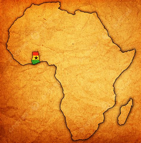 Ghana Map Of Africa