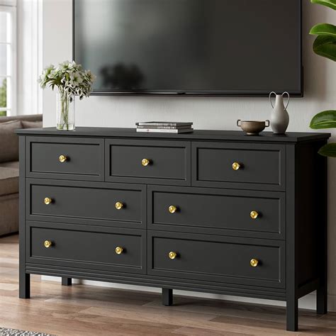 All Black Bedroom Dresser