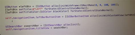 Ios How To Get Leftbarbuttonitem Width Stack Overflow