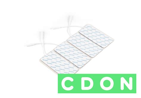 Tens Elektroder 10X5 cm (1pkt med 4 elektroder) | CDON