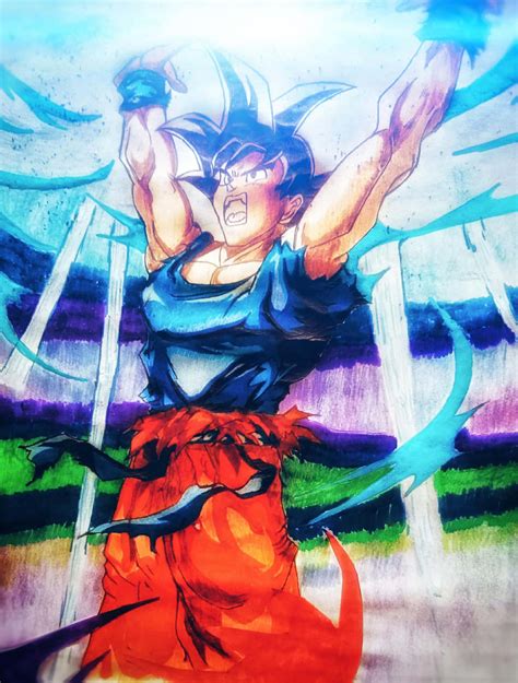 Goku Spirit Bomb Tattoo