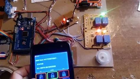 Smart Home Automation And Security System Using Arduino Pir Sensor And