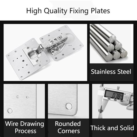 Hinges Repair Fixing Plates Vadania Home Upgrader