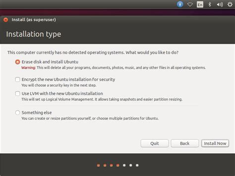 partitioning ubuntu installed on partition would like to reinstall